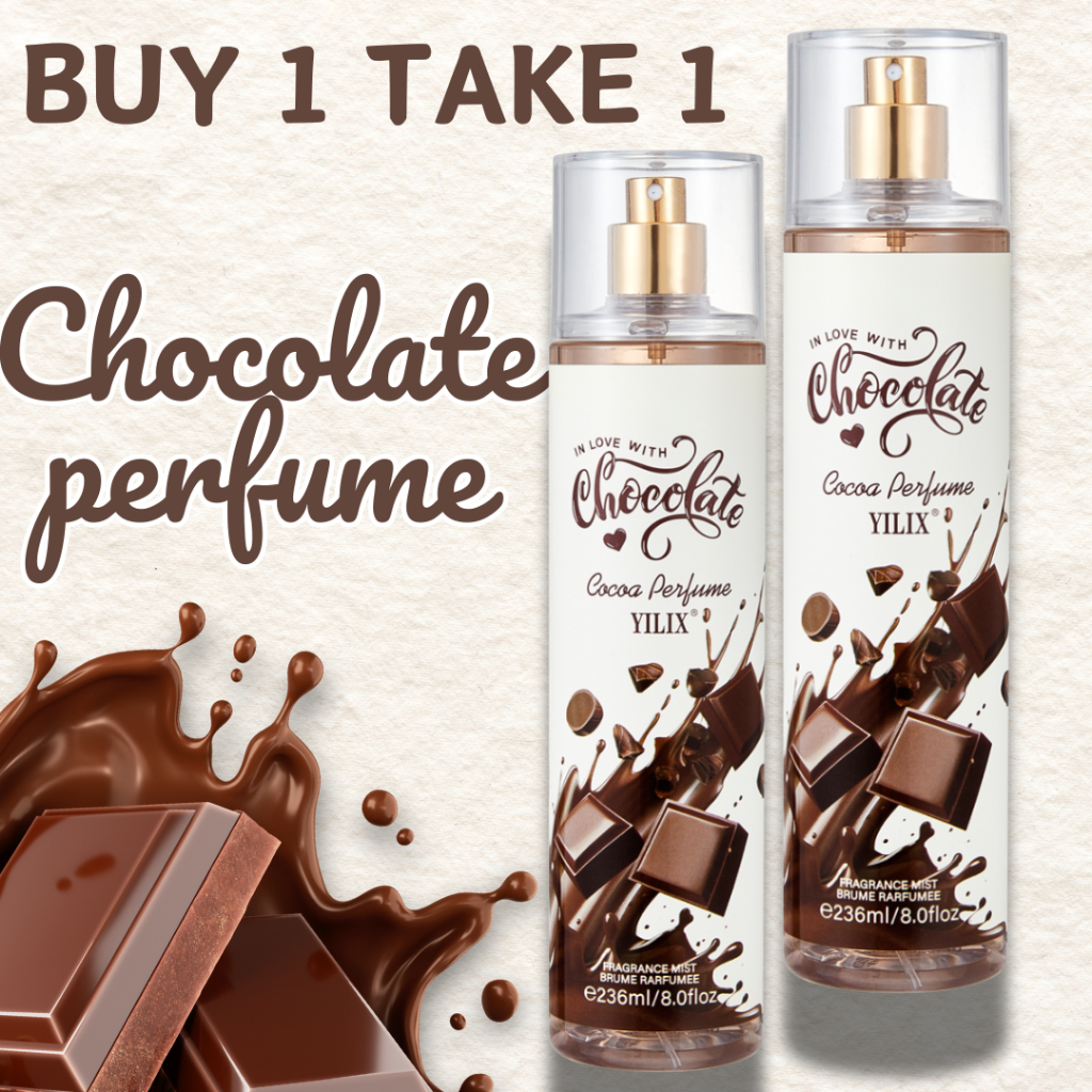 BUY 1 TAKE 1 Chocolate Cocoa Oil Based Long lasting Fragrance Body Mist ...