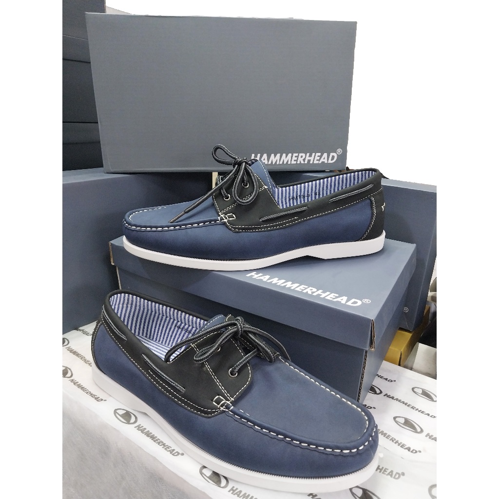 Hammerhead Mens Topsiders Casual Shoes /HMTS-3 BLUE | Shopee Philippines