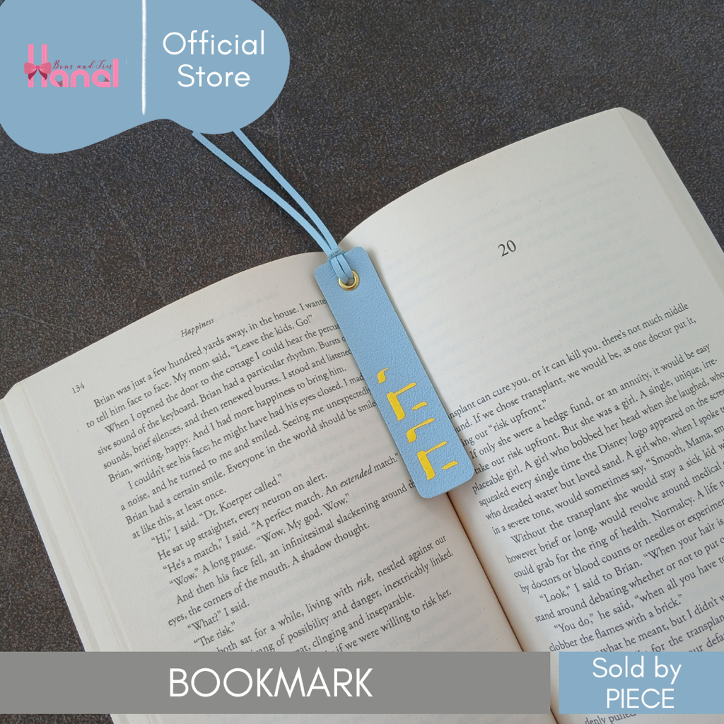 Personalized Leather Bookmark Gifting Souvenir Giveaway (Personalized ...