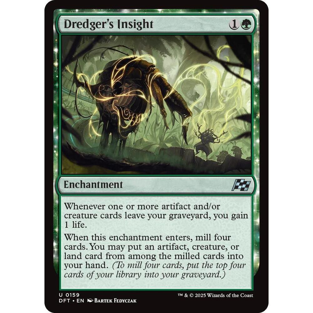 Magic the Gathering - Dredger's Insight - MTG Green - DFT - NM (_RAS ...