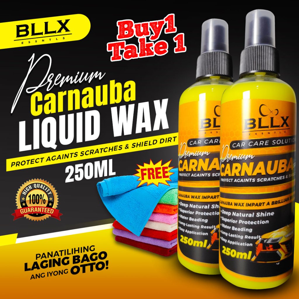 Buy 1 Take 1 250ml Carnauba Wax Spray Coating – High-Gloss Shine ...