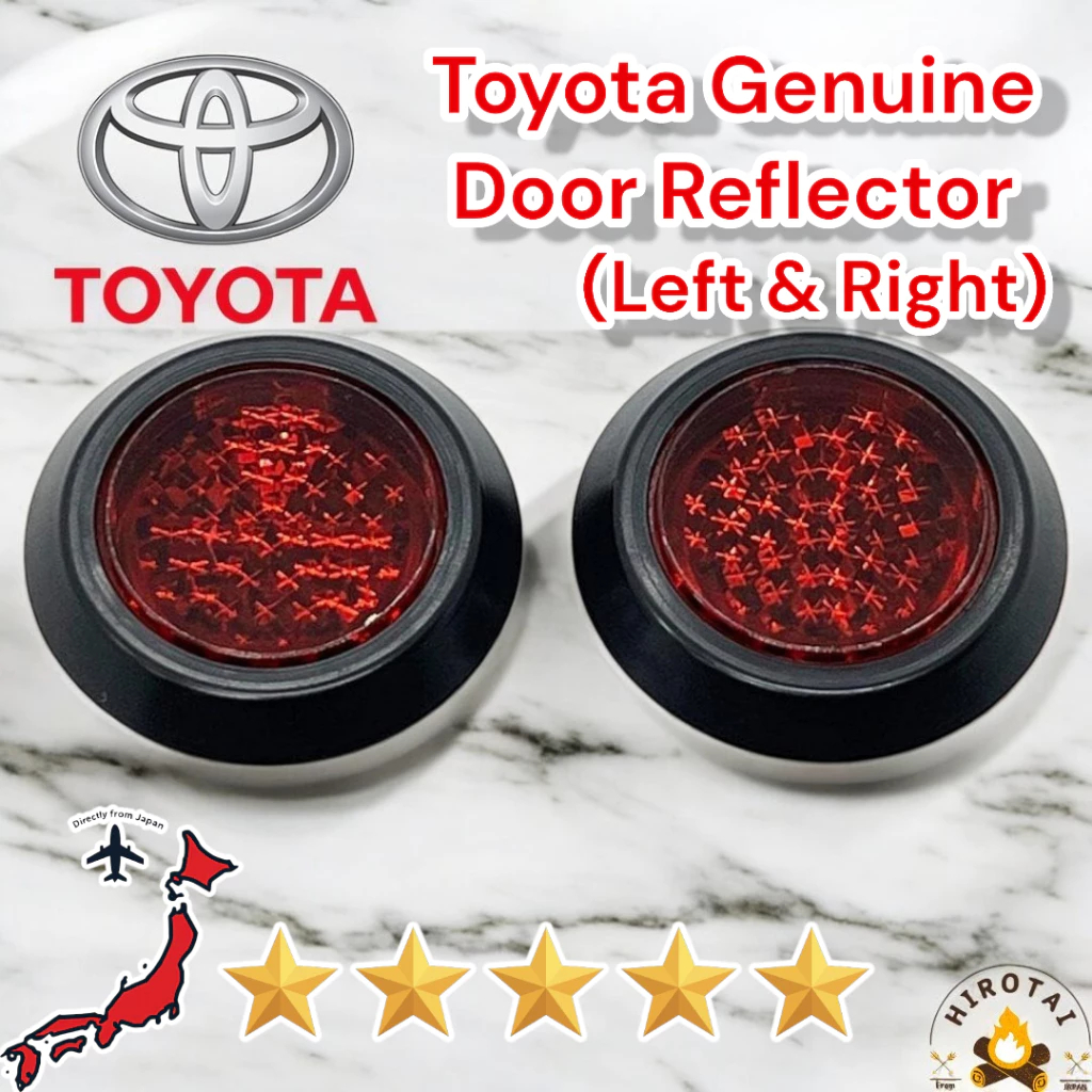Toyota Genuine Door Reflector Set - Left & Right 【81580-V1040 / 2pcs ...