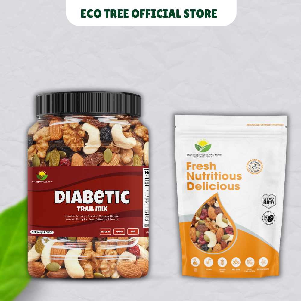 Diabetic Trail Mix Nuts | Perfect for Diabetics, Keto, and Healthy ...