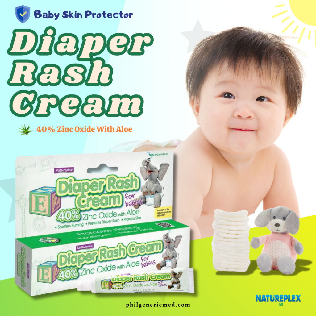 Natureplex Zinc Oxide Baby Diaper Rash Cream 1.5oz | Shopee Philippines