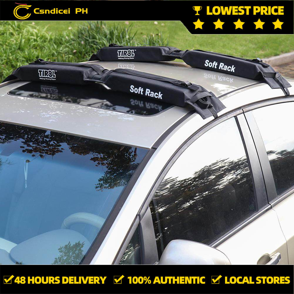Universal Soft Auto Car Roof Rack Outdoor Rooftop Luggage Carrier Load ...