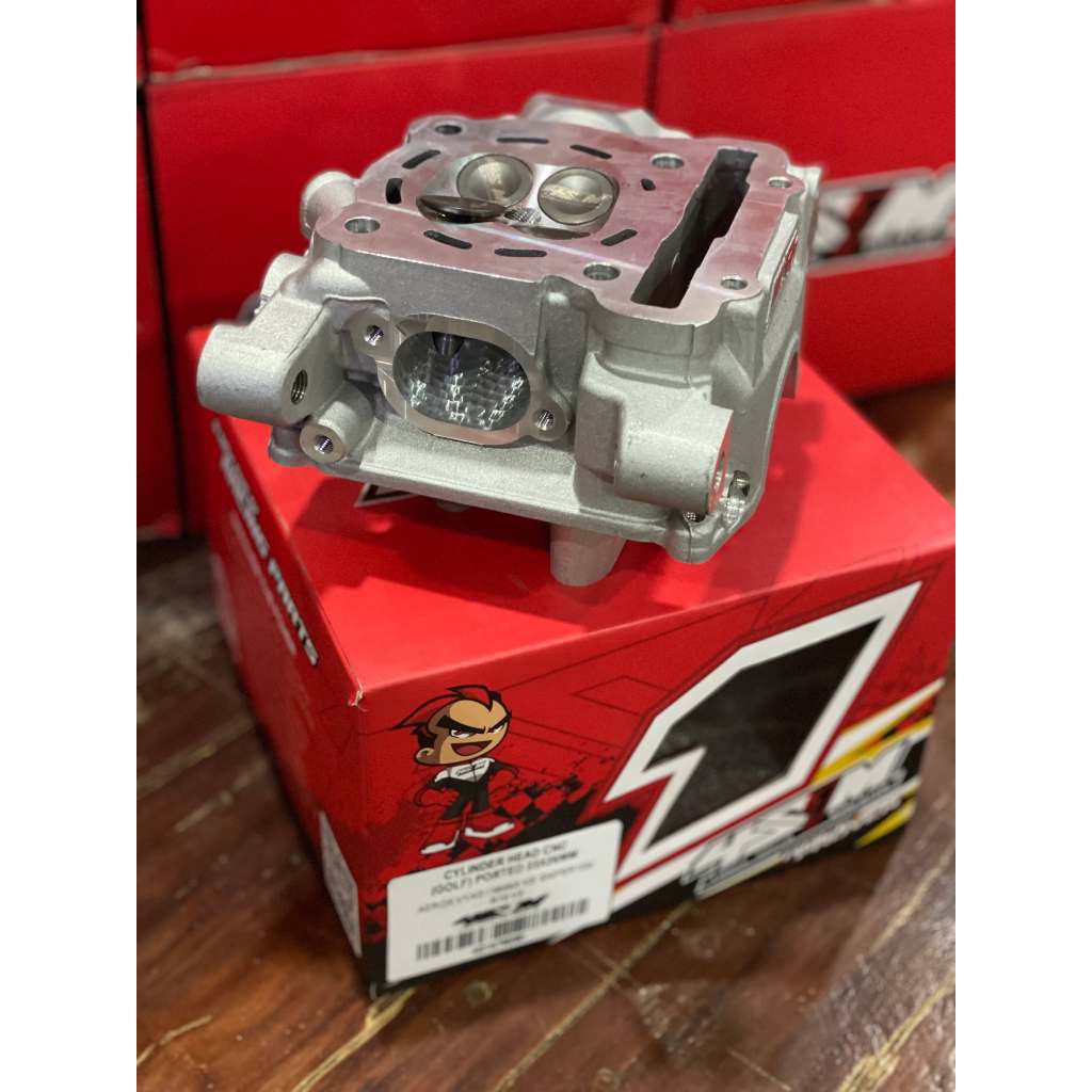 4S1M 23x26 CYLINDER HEAD AEROX V1V2 / NMAX V2 / SNIPER155 - GOLF AND ...