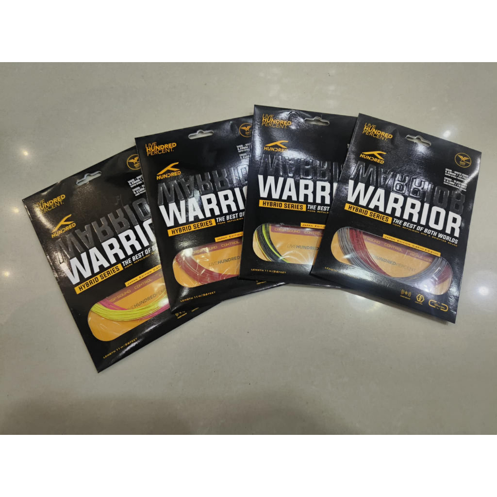 HUNDRED WARRIOR STRING ( BADMINTON STRING ) | Shopee Philippines