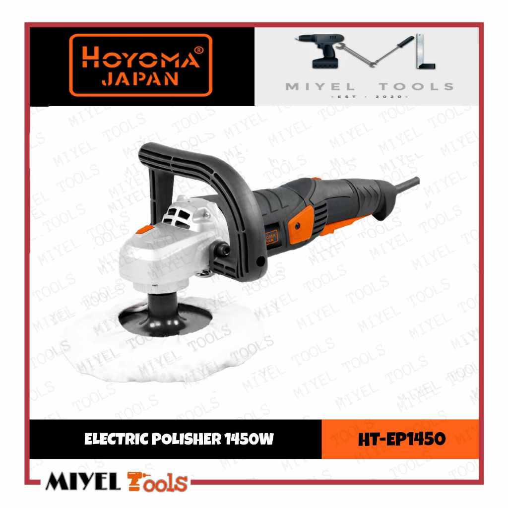HOYOMA JAPAN 1450W Electric Polisher / Buffing Machine HT-EP1450 ...