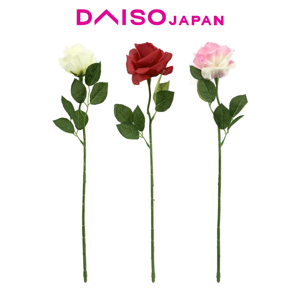 Daiso Artificial Rose | Shopee Philippines