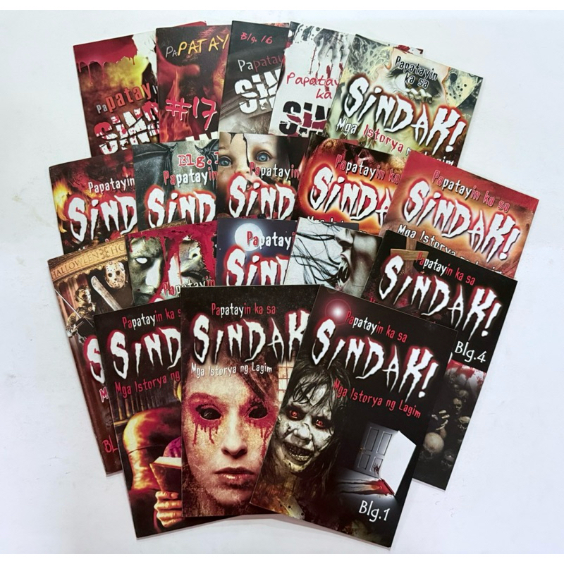 Sindak ‼️ Horror Book Set (18 pcs.) (32 pages) | Shopee Philippines