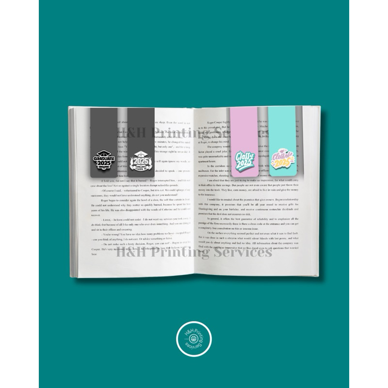 CUSTOMIZED MAGNETIC BOOKMARK BOOKMARK 10 pcs | Shopee Philippines