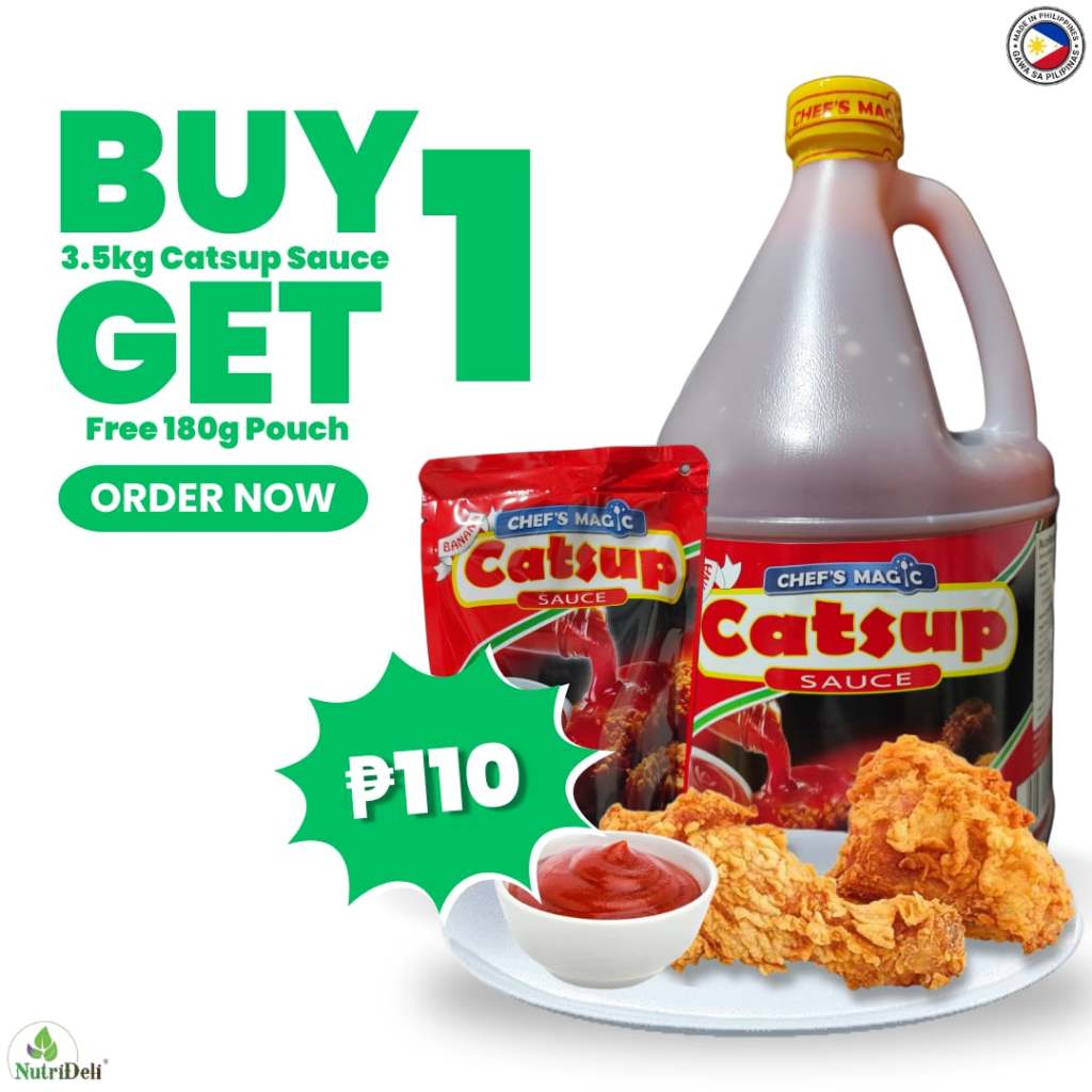 Buy 1 Get 1 Chef's Magic Banana Catsup/Ketchup (3.5Kg) + Get 200g Pouch ...