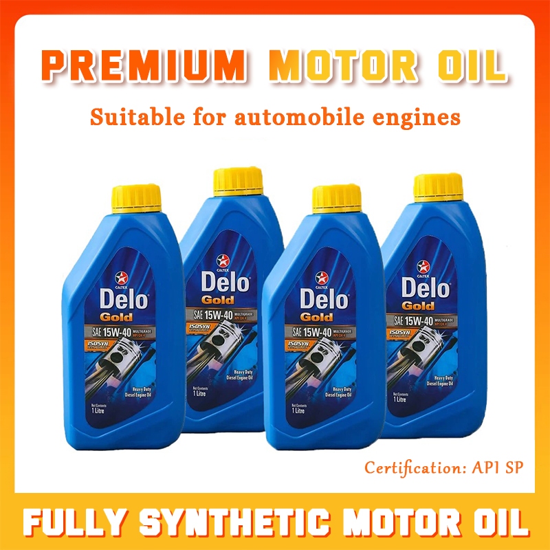 Caltex Delo Gold Ultra 1L SAE 15W-40 Heavy Duty Diesel Engine Oil | Shopee Philippines