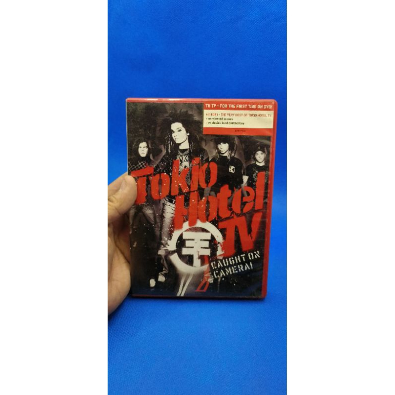 Tokio Hotel TV - Caught On Camera! DVD RARE History Tokyo Hot Topic ...