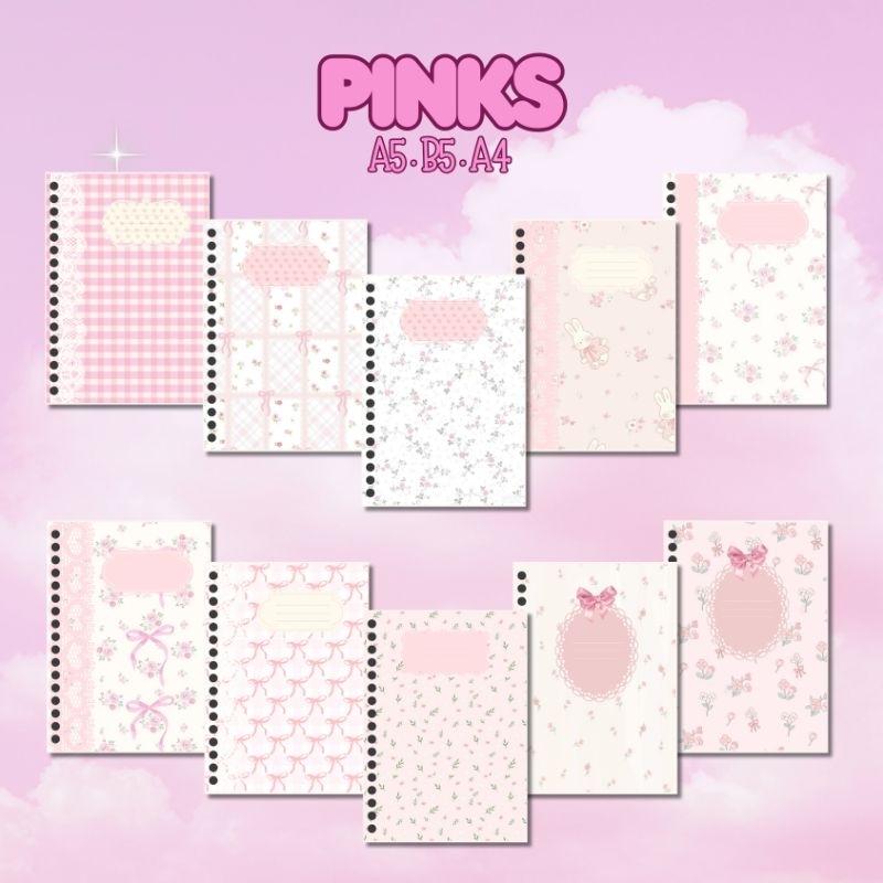 Coquette and Aesthetic Binder Dividers (A5.B5.A4) - SET OF 5 | Shopee ...