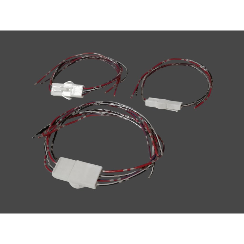 ELECTRONIC CONNECTOR EL4.5mm 24V to OPEN WIRE, MULTIPOLE CONNECTOR MALE ...