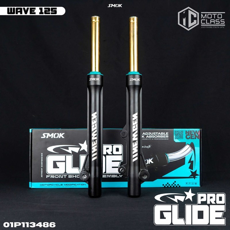 SMOK FRONT SHOCK ASSY WAVE 125 GOLD PRO GLIDE NEWGEN | Shopee Philippines