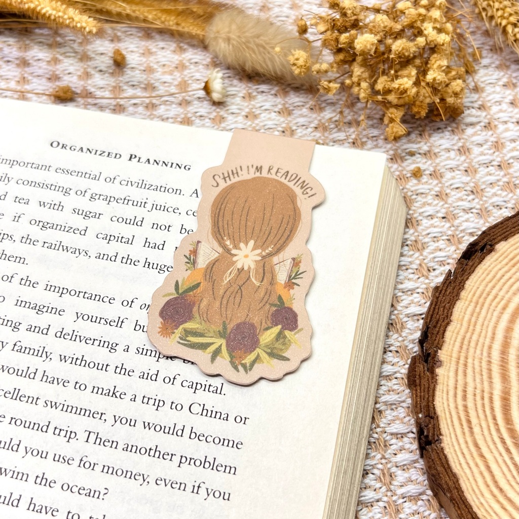 I'm Reading Magnetic Bookmark Book Lovers Cute Bookmarks Clip on ...
