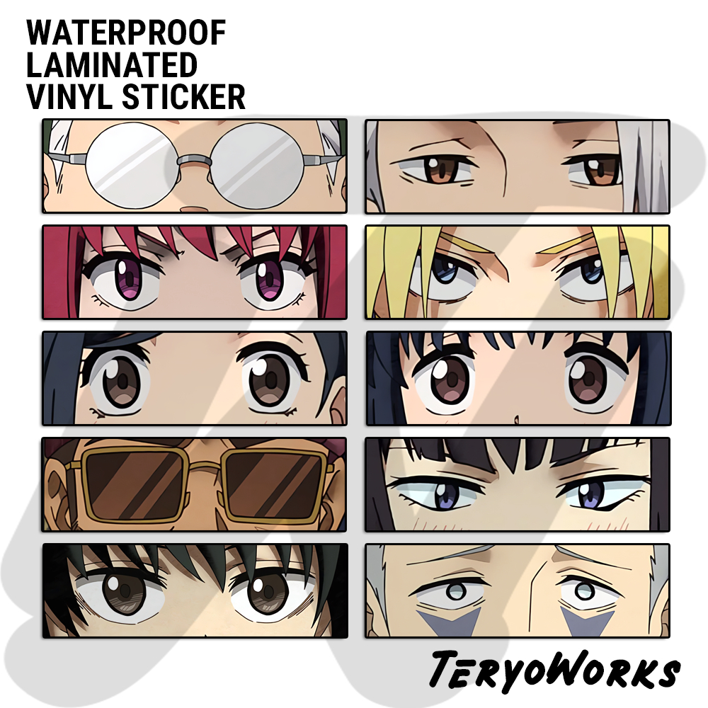 TeryoWorks: Sakamoto Days - Anime (Eye Slap Sticker) | Shopee Philippines
