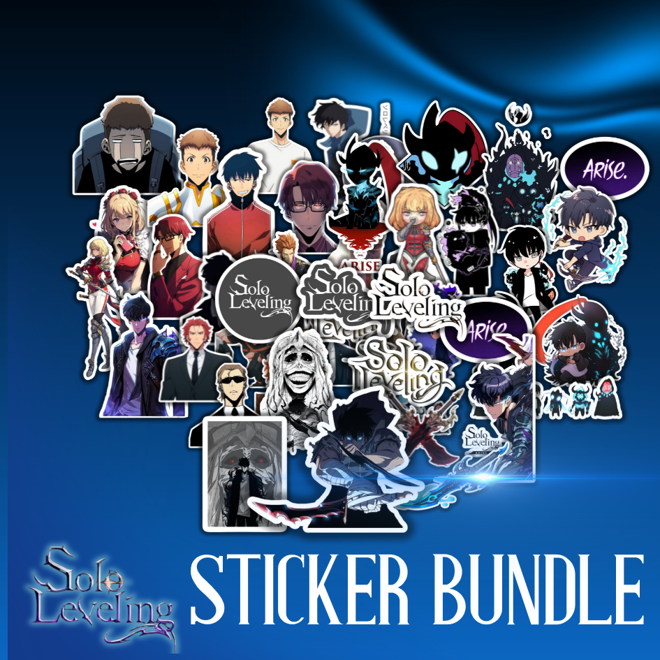 SOLO LEVELING ANIME WATERPROOF STICKERS | Shopee Philippines