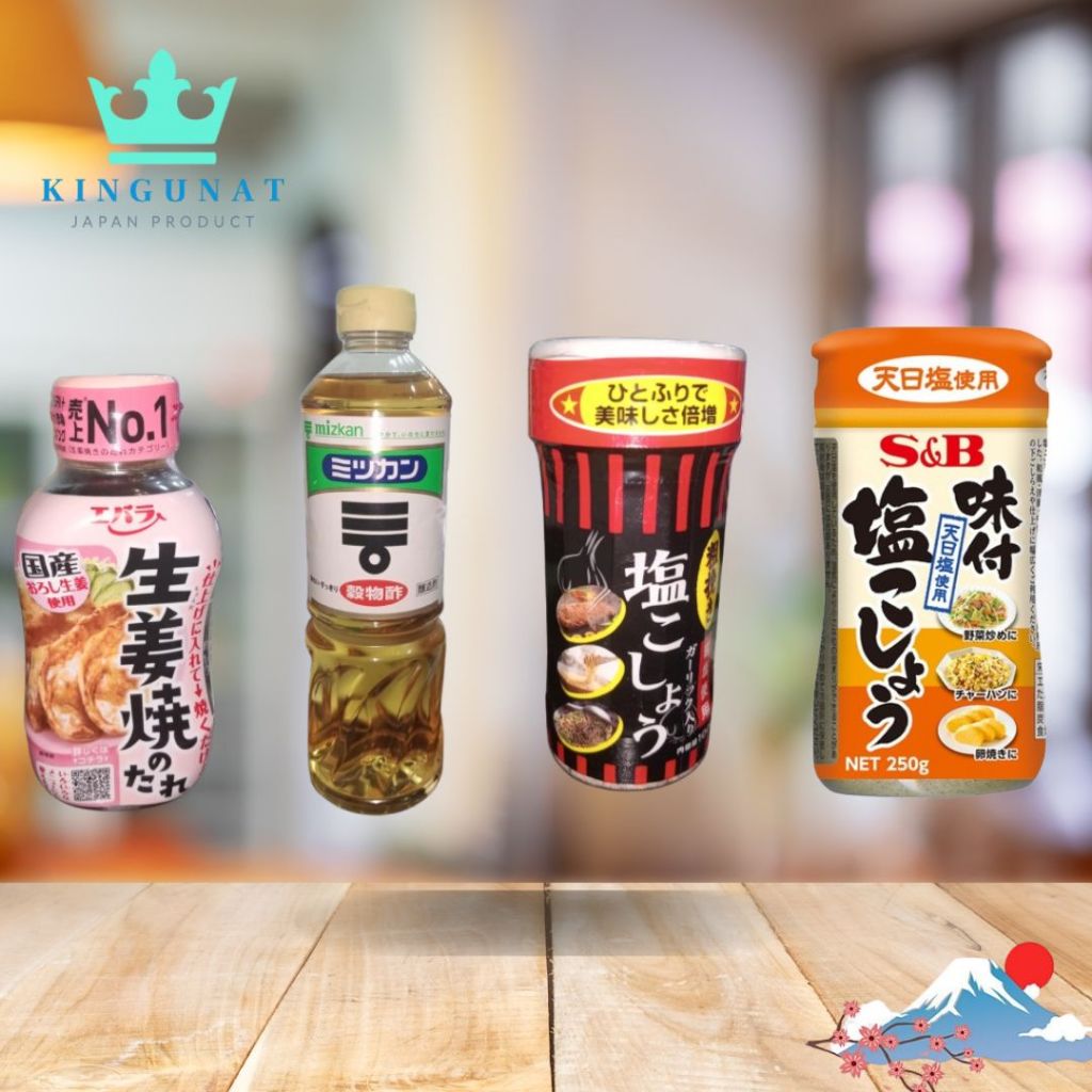 JAPANESE CONDIMENTS SALT N PEPPER/ VINEGAR/ GINGER SAUCE | Shopee ...