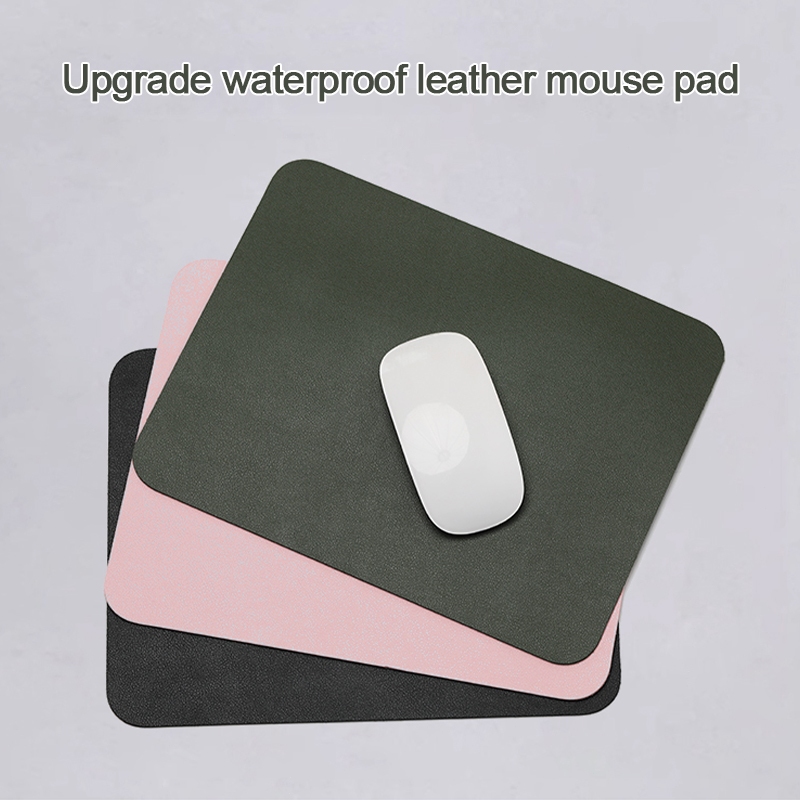 Anti Slip Bottom Mouse Pad Waterproof Solid Color Mousepad | Shopee ...