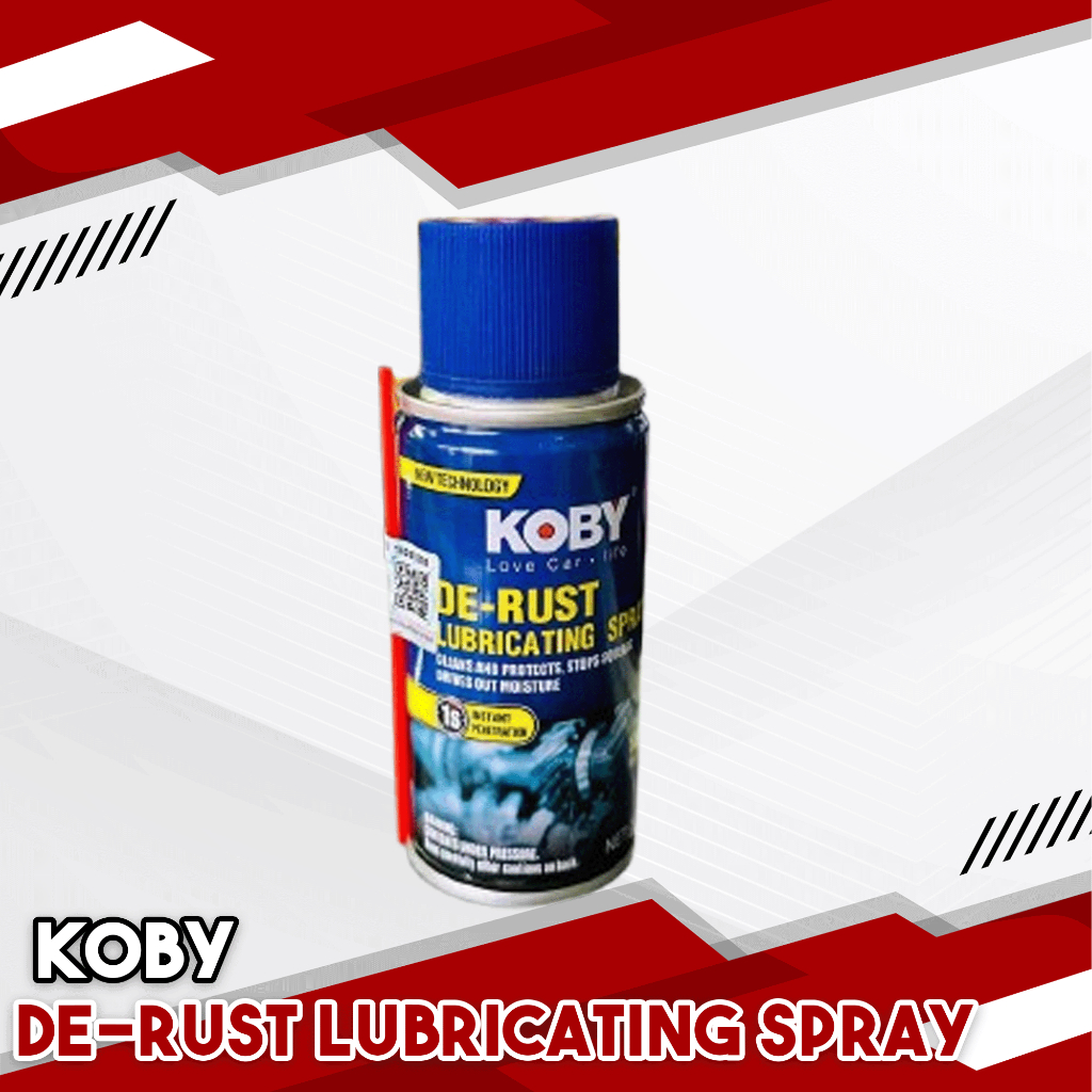 KOBY DE-RUST LUBRICATING SPRAY 100ML/200ML/450ML | Shopee Philippines