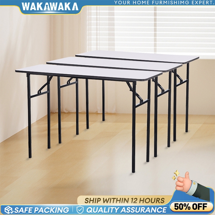 Fully Assembled Foldable Table Outdoor Table Folding Table Dining Table ...