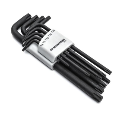 ALLEN WRENCH FOLDING SCREWDRIVER SET/STAR KEY/9-PIECE POINT HEX KEY ...