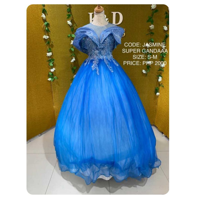 DEBUT GOWNS: CODE: ( JASMINE ) | Shopee Philippines