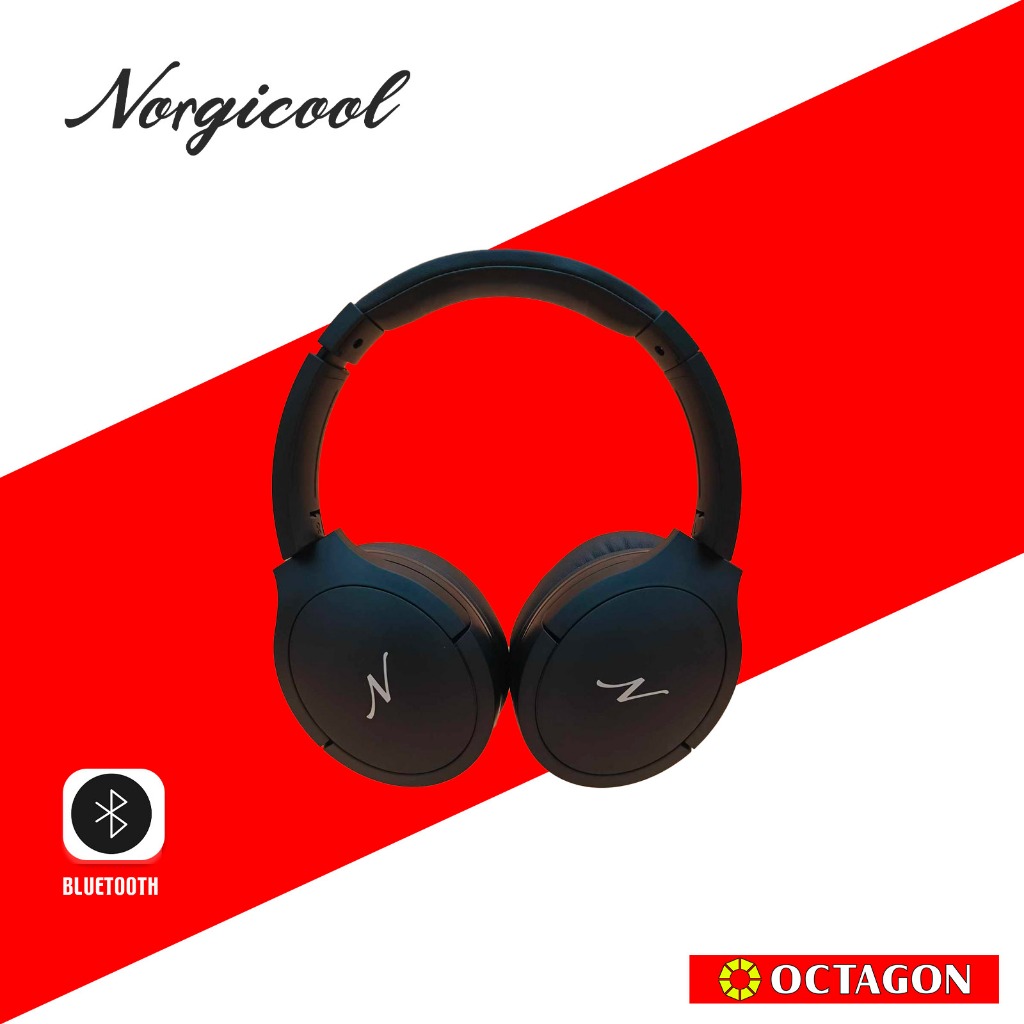 NORGICOOL H165-BK ANC HEADSET BLUETOOTH V5.2 FOLDABLE | Shopee Philippines