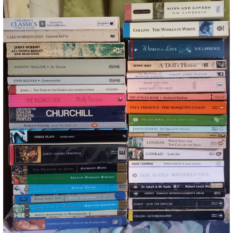 CLASSICS (UPDATED) MMPB PB JANE AUSTEN JOHN BUCHAN HODGSON BURNETT ...