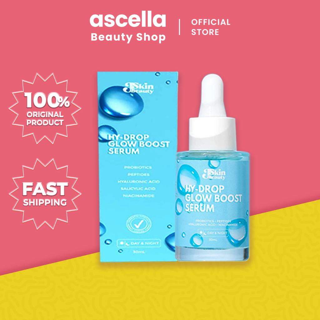J SKIN BEAUTY Hy Drop Glow Boost Serum 30ml Hydrop Serum | Shopee ...