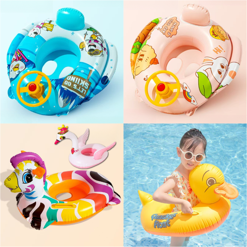 Inflatable Swimming Floater Toys Inflatable Swim Float Boat for Baby ...