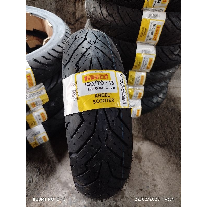 PIRELLI TIRE ANGEL SCOOTER 130/70-13 TUBELESS | Shopee Philippines