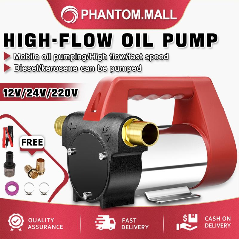 Diesel Pump Oil Transfer Pump 12V/24V Oil Transfer Pump 220V Universal ...