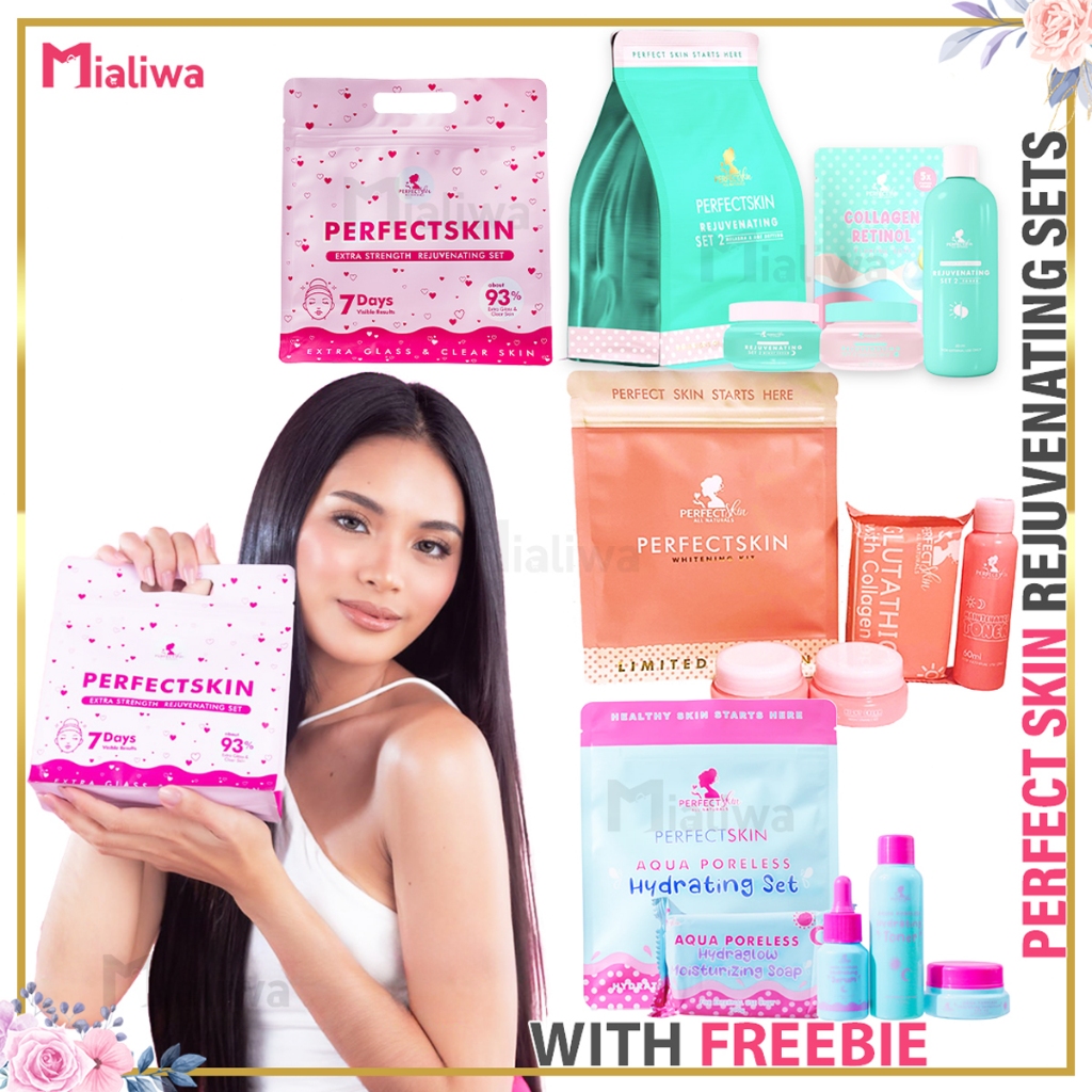 Perfect Skin Rejuvenating Set Whitening Kit Sunscreen Pampaputi ...