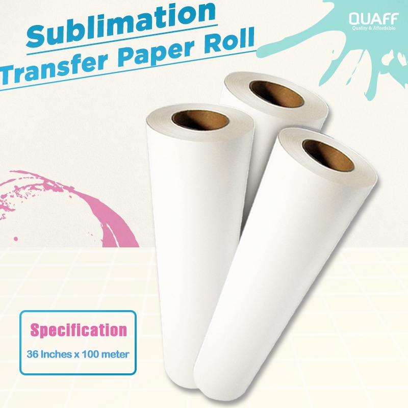 QUAFF Sublimation Paper 100gsm Sublimation Heat Transfer Paper ...