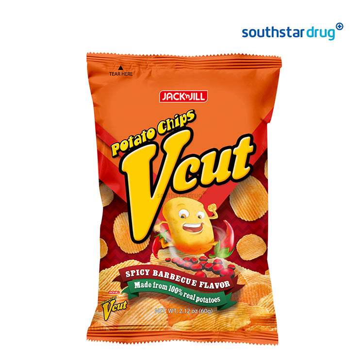 V-Cut Barbecue Flavored Chips 75g / 60g Pack | Shopee Philippines