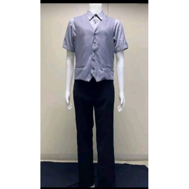 VEST only SM Sales Demo Male Uniform | Shopee Philippines