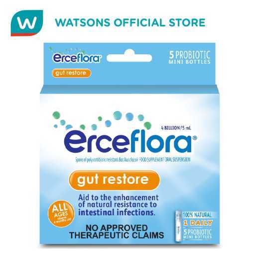 ERCEFLORA Gut Restore 5s | Shopee Philippines