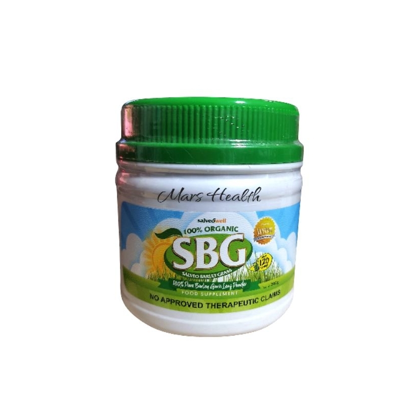 SBG Salveo Barley Grass Jar 100% organic | Shopee Philippines