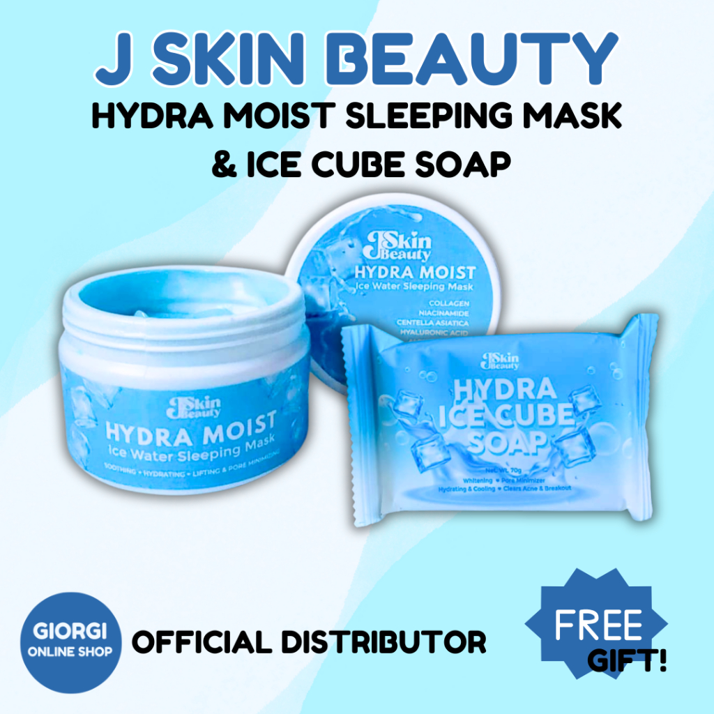 JSKIN Hydra Moist Sleeping Mask | Hydra Ice Cube Soap | Bundle | Shopee ...