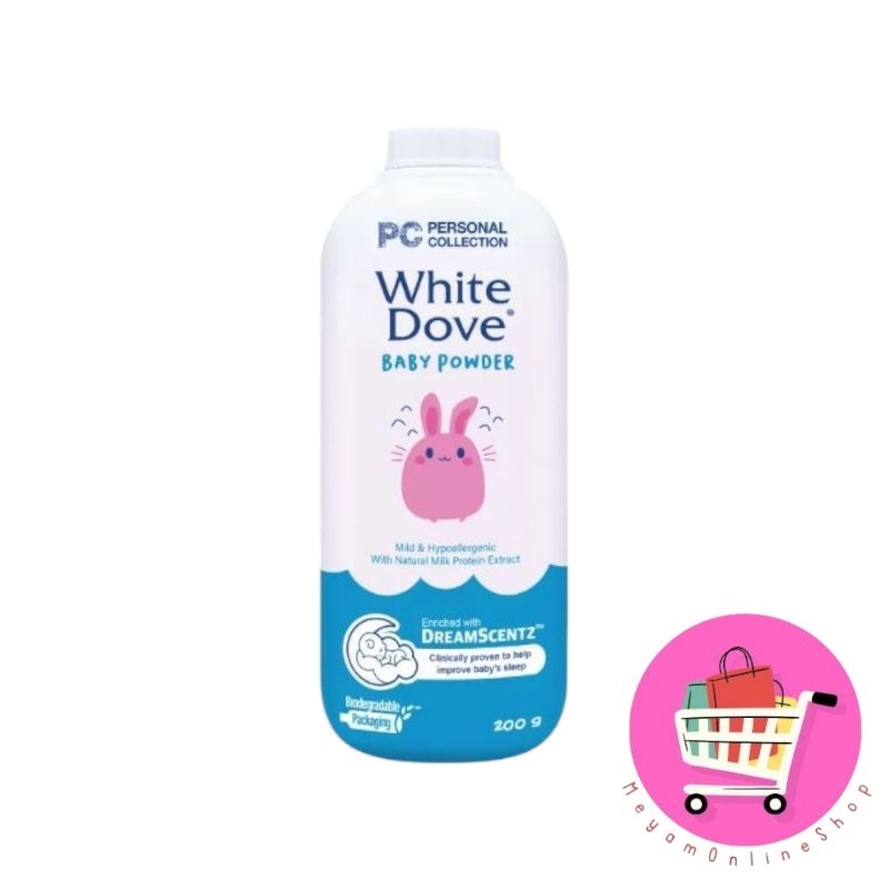 White Dove Baby Powder 200 grams | Shopee Philippines
