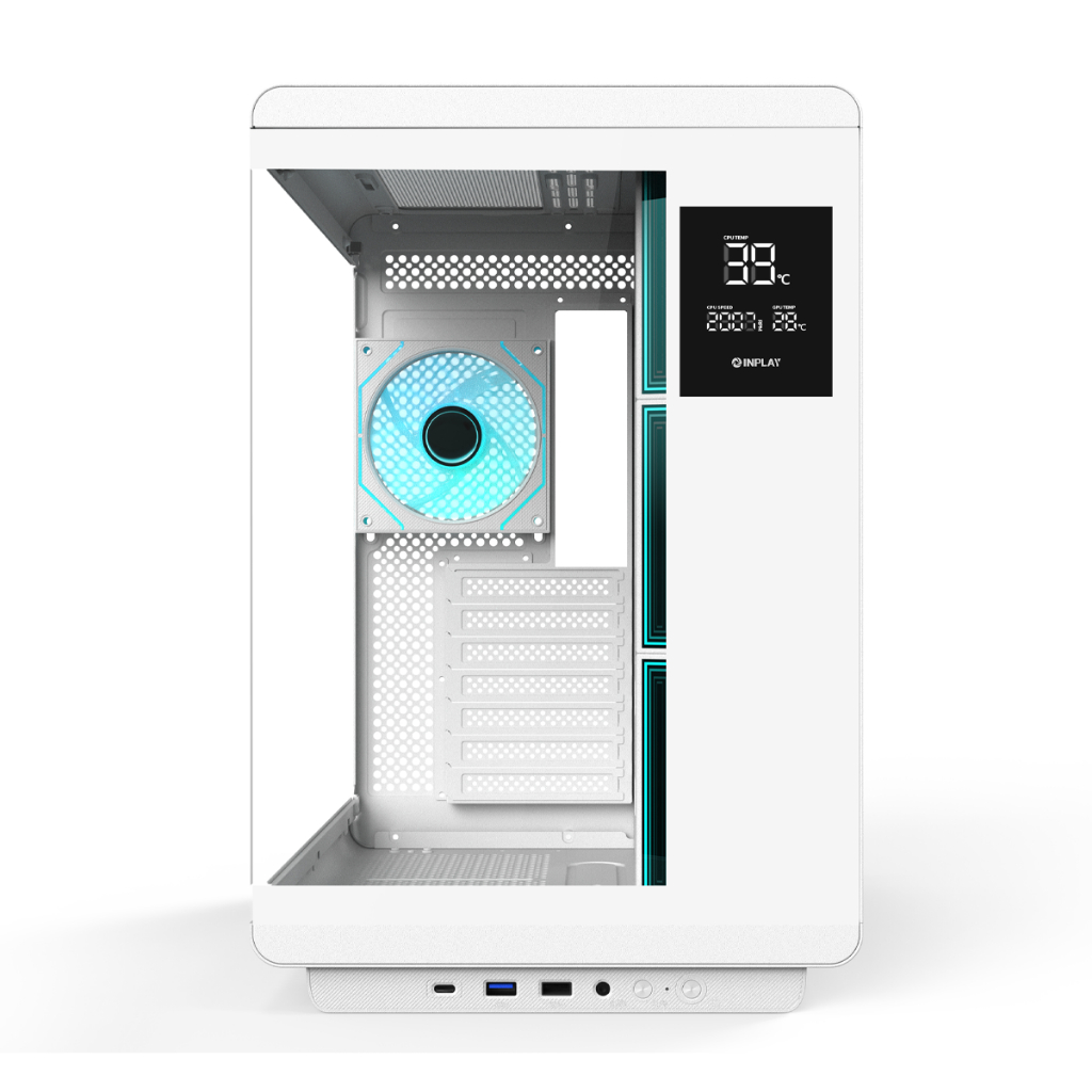 Inplay Seaview Palace Pro PC Case Build-in 4 ARGB Fan With Screen ...