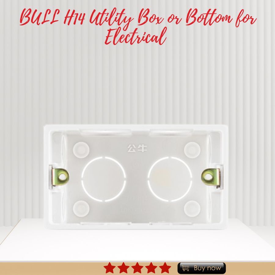 Sarapdeal | BULL H14 Utility Box or Bottom for Electrical Standard Size ...