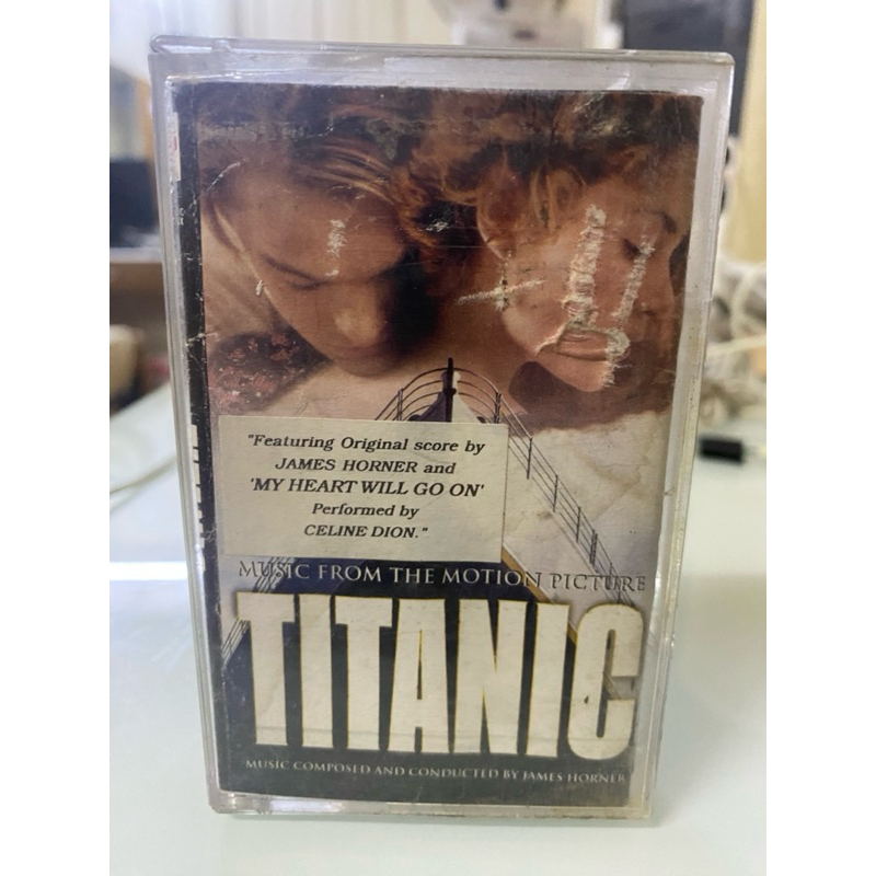 Titanic - Movie Soundtrack OST Motion Picture - Celine Dion - Original Music Album Cassette Tape ...