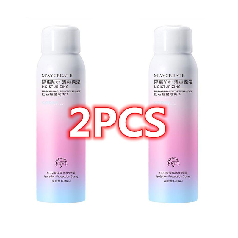 2pcs Maycreate Skin Whitening Spray Original Sunscreen Spray ...
