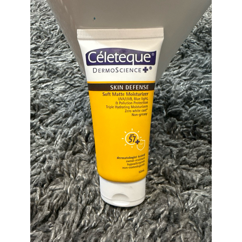 celeteque skin defense soft matte moisturizer/50ml | Shopee Philippines