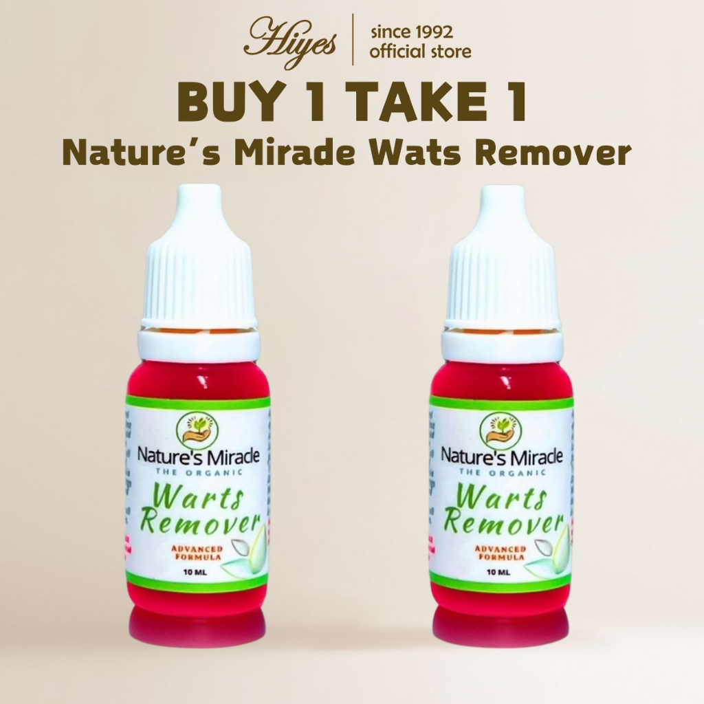 HIYES【Buy 1 Take 1】Warts Remover Kasoy Oil Original Mole Kulogo Buni ...